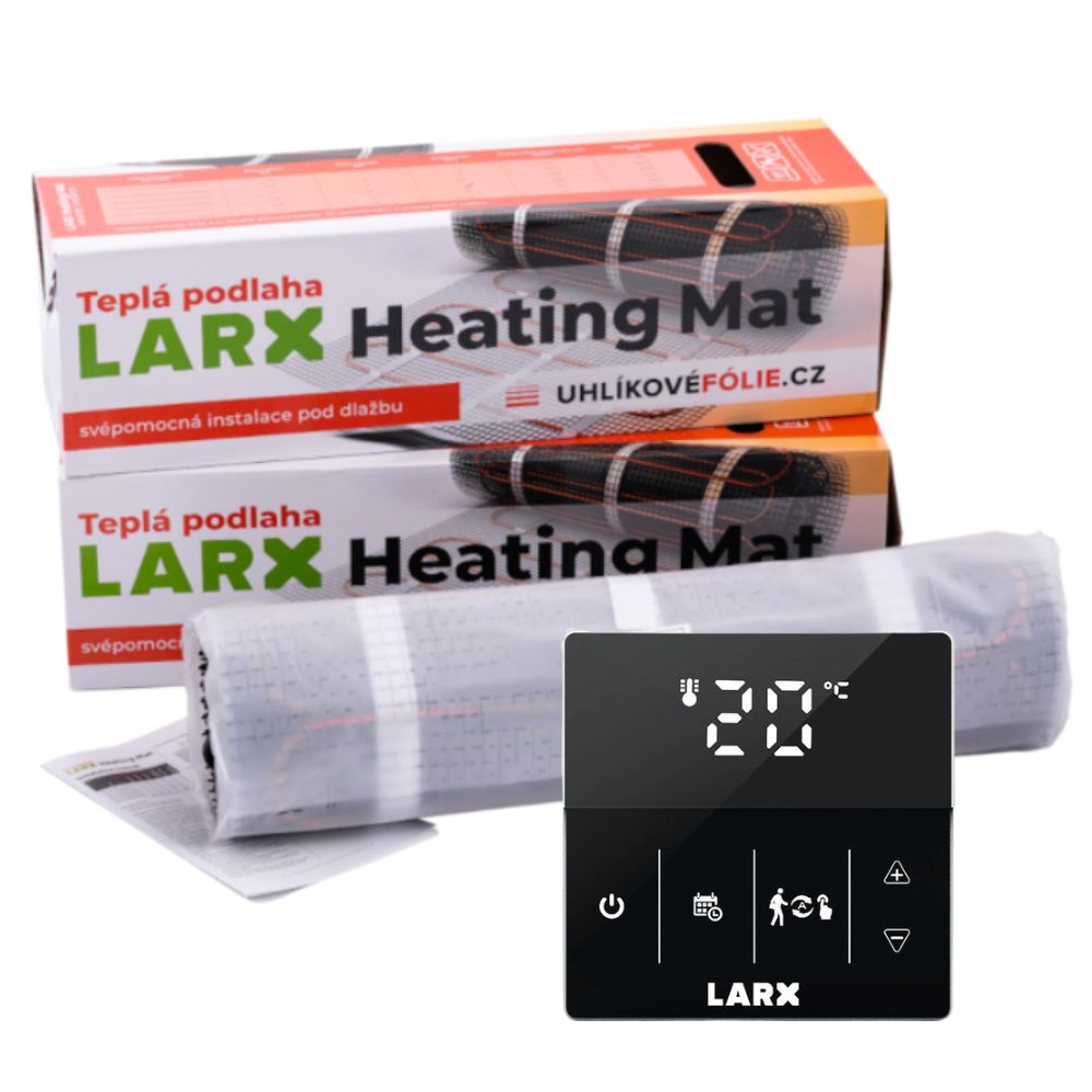 Heating kits with thermostat | LARX Heating Mat and Carbon Kit